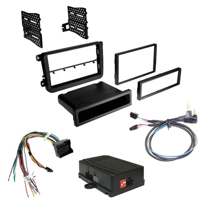 Crux Radio Replacement Interface and Dash Kit for Select VW Vehicles 2002-2014 - Walmart.com