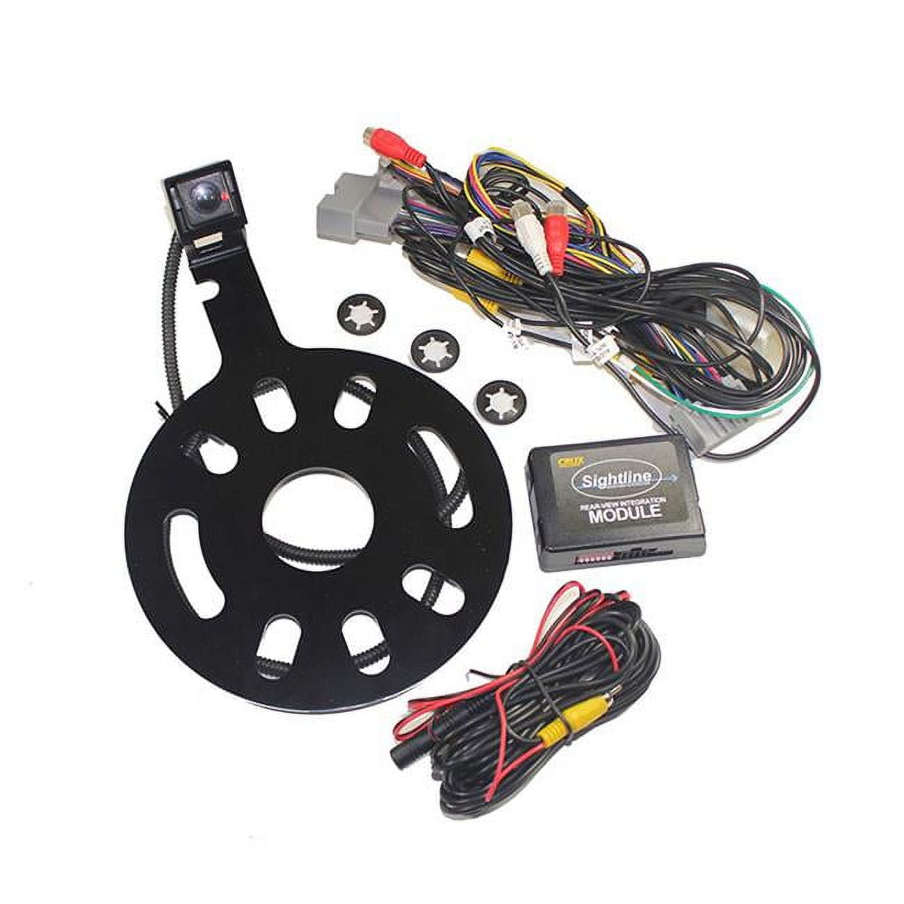 Crux Rear-View & VIM Integration with Spare Tire Mount Camera For Jeep ...