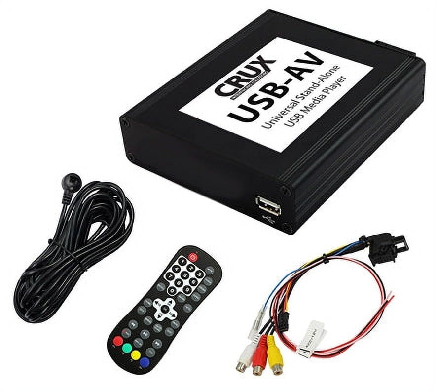 Crux USB-AV Universal Stand-Alone Audio/Video Player for USB Devices ...