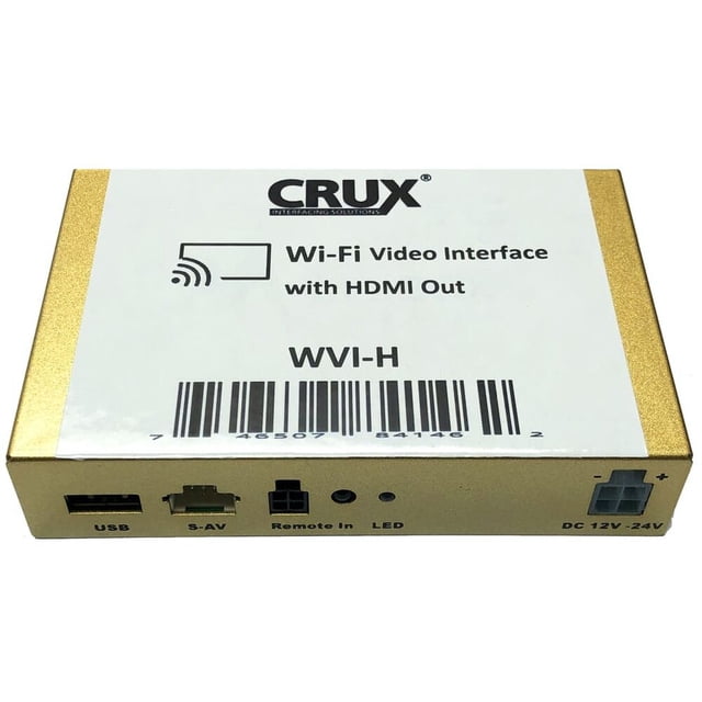 Crux WVI-H Wifi Connectivity and Smartphone Integration Interface with ...