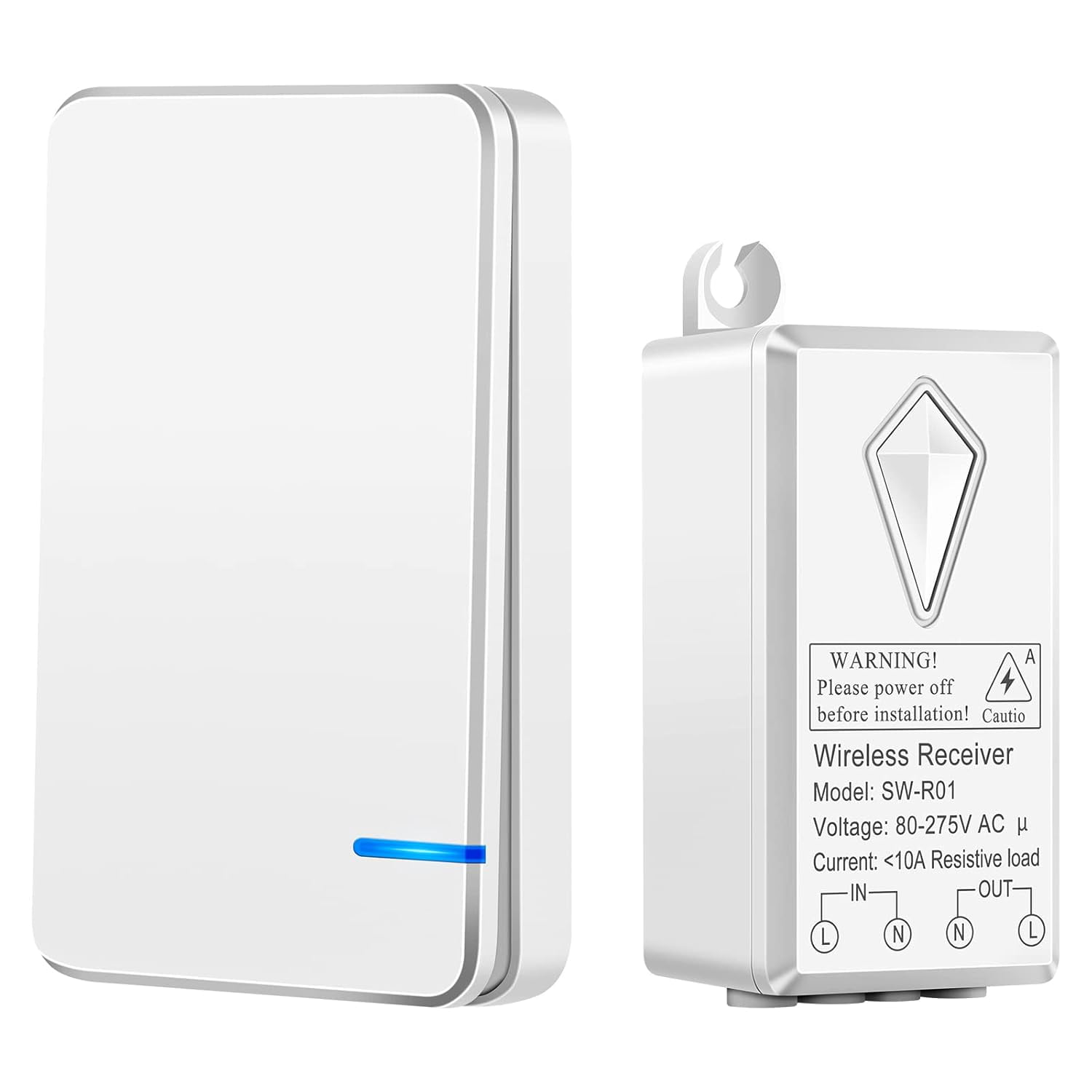 Cruxer Upgraded Wireless Light Switch,Microstrip Antenna Remote Control Light Switches and ...