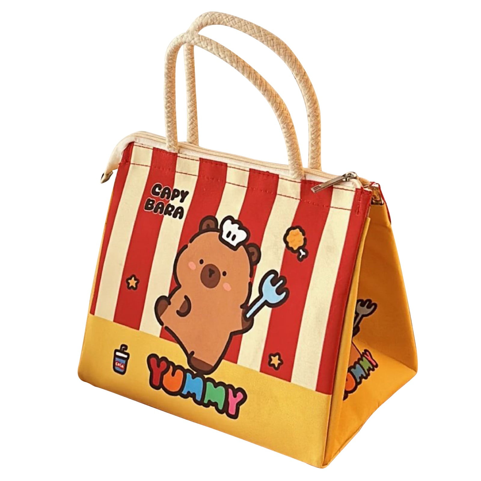 Cruynt Capybara Lunch Bag, Lunch Box for Men, Lunch Box for Women ...