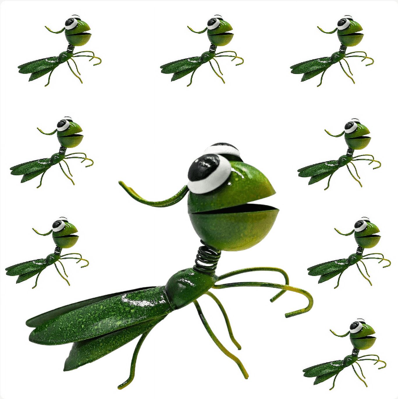 Cruynt Insect Metal Wall Art Metal 3D Locust Yard Art Garden Decor ...