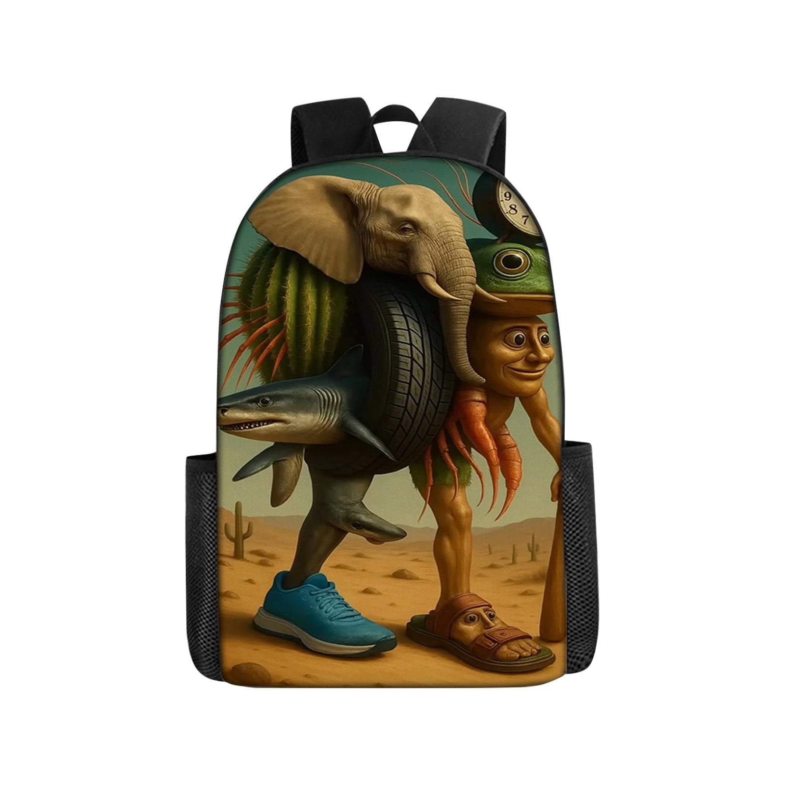 Cruynt Italian Brainrot Backpack, Book Bags, Tralalero Tralala School ...