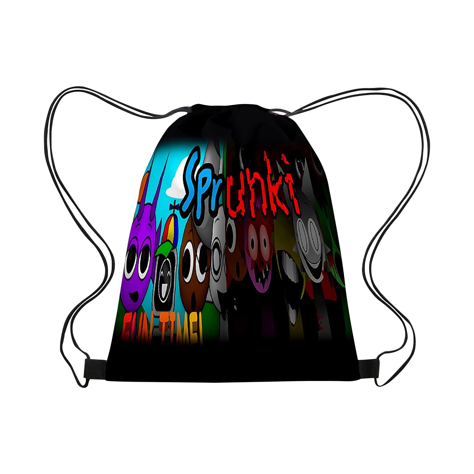 Cruynt Sprunki Backpack, Sprunki School Bag, Sprunki Book Bags, Travel ...