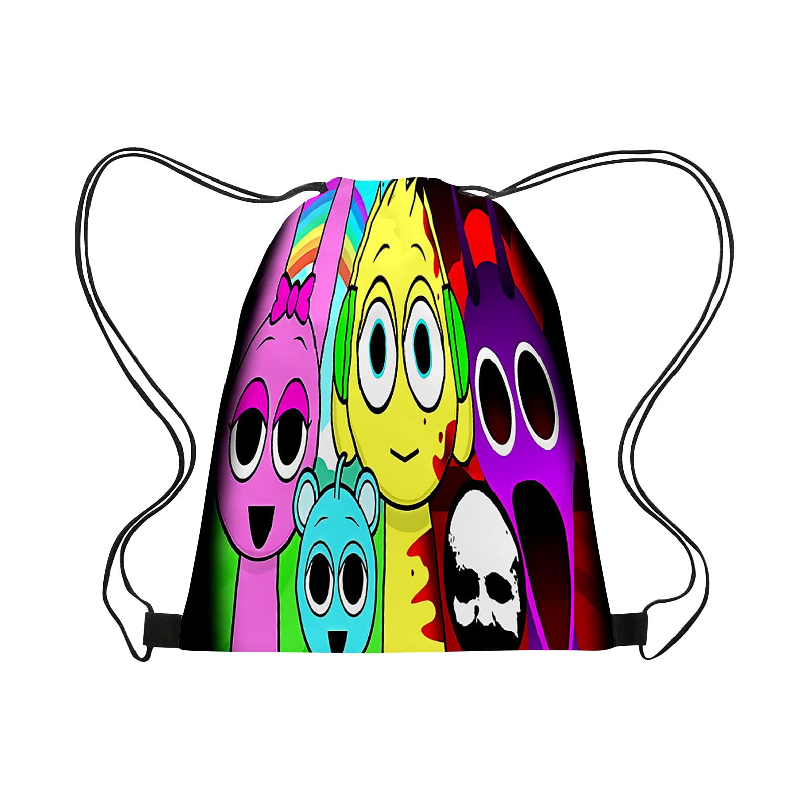 Cruynt Sprunki Backpack, Sprunki School Bag, Sprunki Book Bags, Travel ...