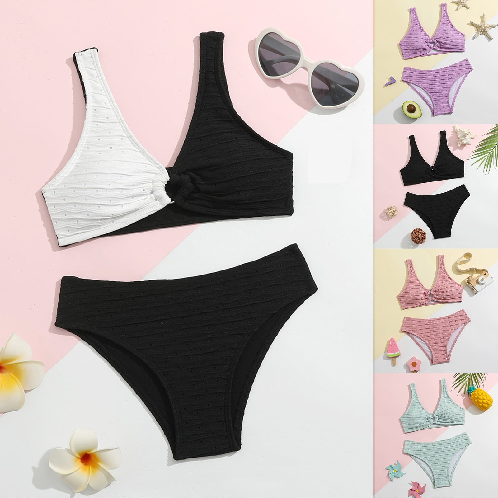 Cruynt Teen Swimsuits for Girls, Bikini Sets for Teens, Teen Girl ...