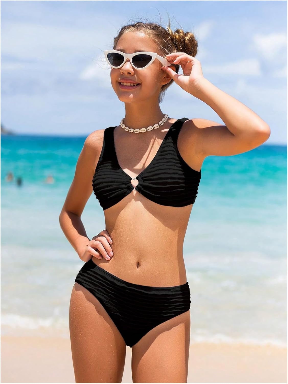 Cruynt Teen Swimsuits for Girls, Bikini Sets for Teens, Teen Girl ...