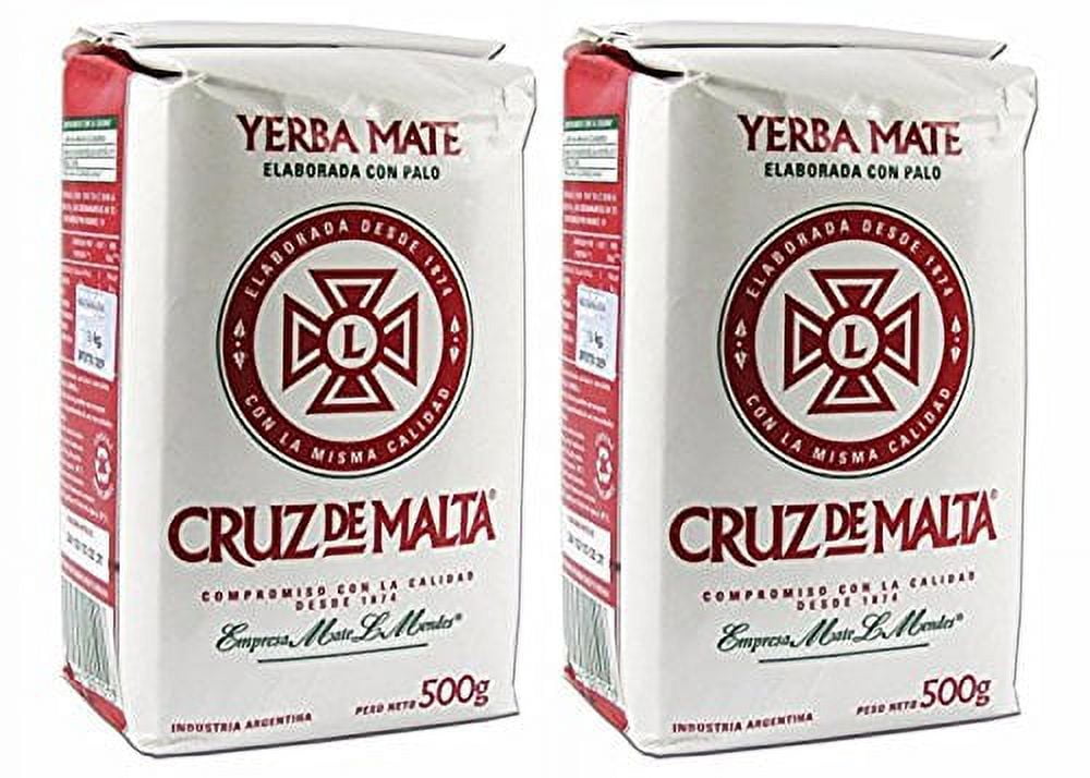 Cruz De Malta Full Kilo Yerba Mate - Value Size 2.2 Lb Bag (Half Kilo ...