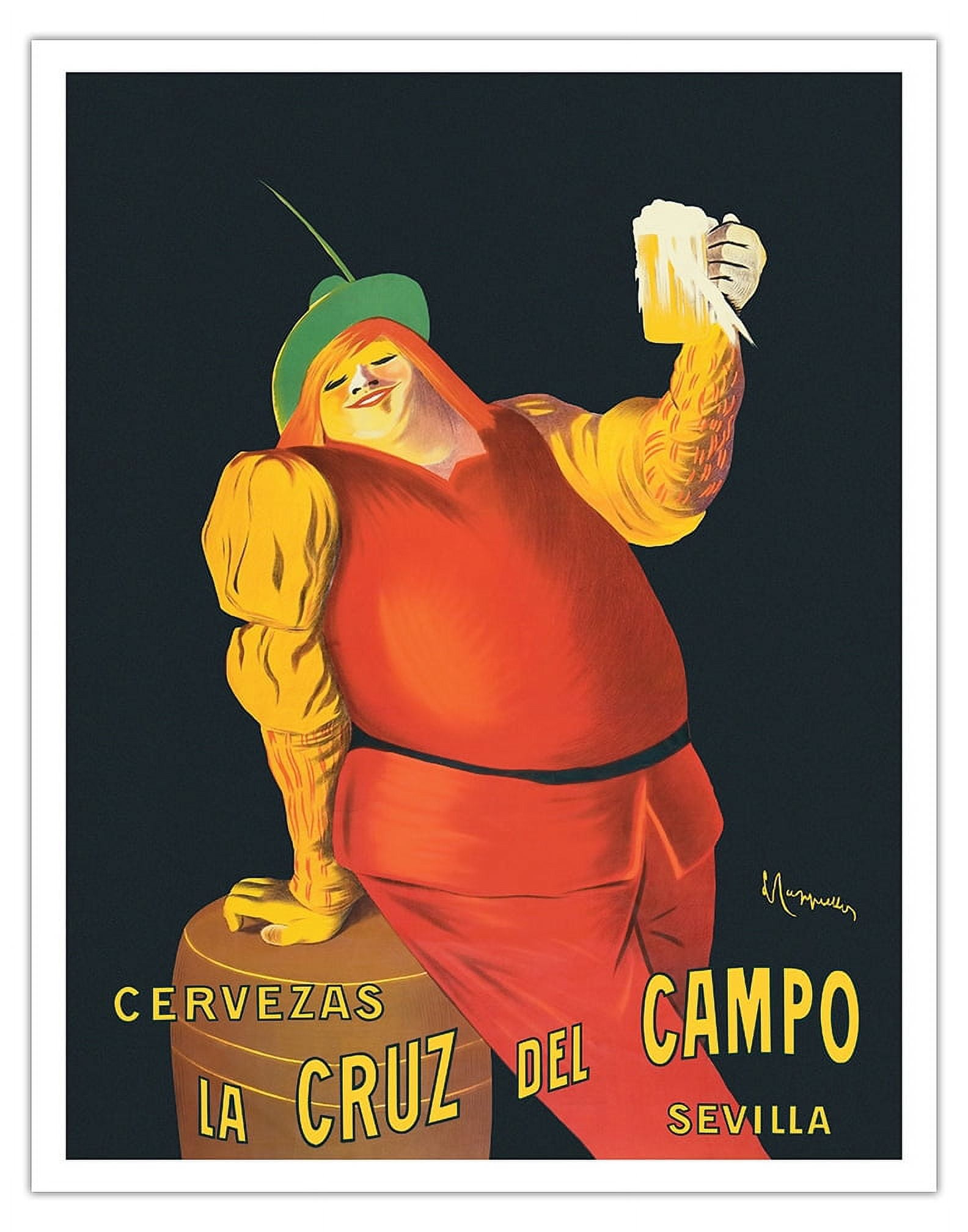 Cruz del Campo Brewery Beers - Seville Spain - Vintage Advertising ...
