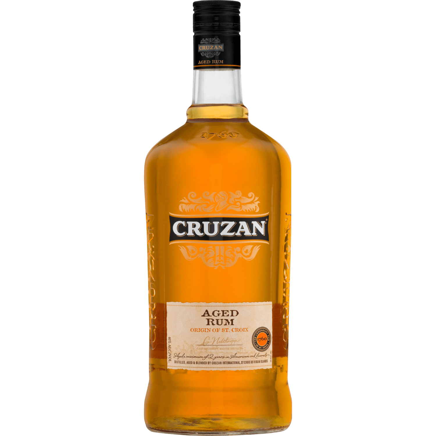 Cruzan Aged Dark Rum 1.75 L - Walmart.com