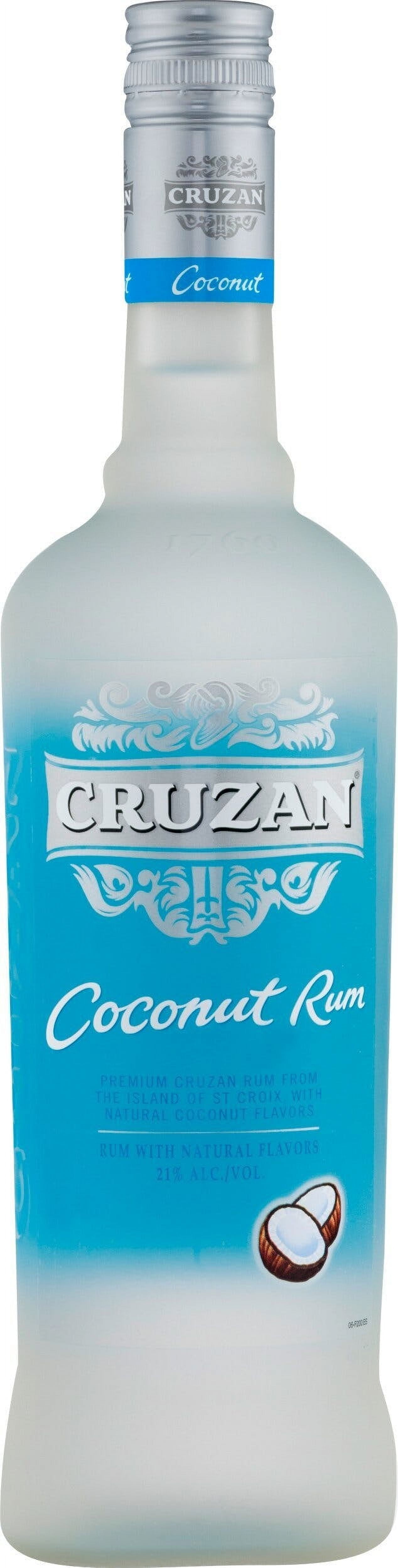 Cruzan Coconut Flavored Rum, 750 ml Bottle, ABV 21.0% - Walmart.com