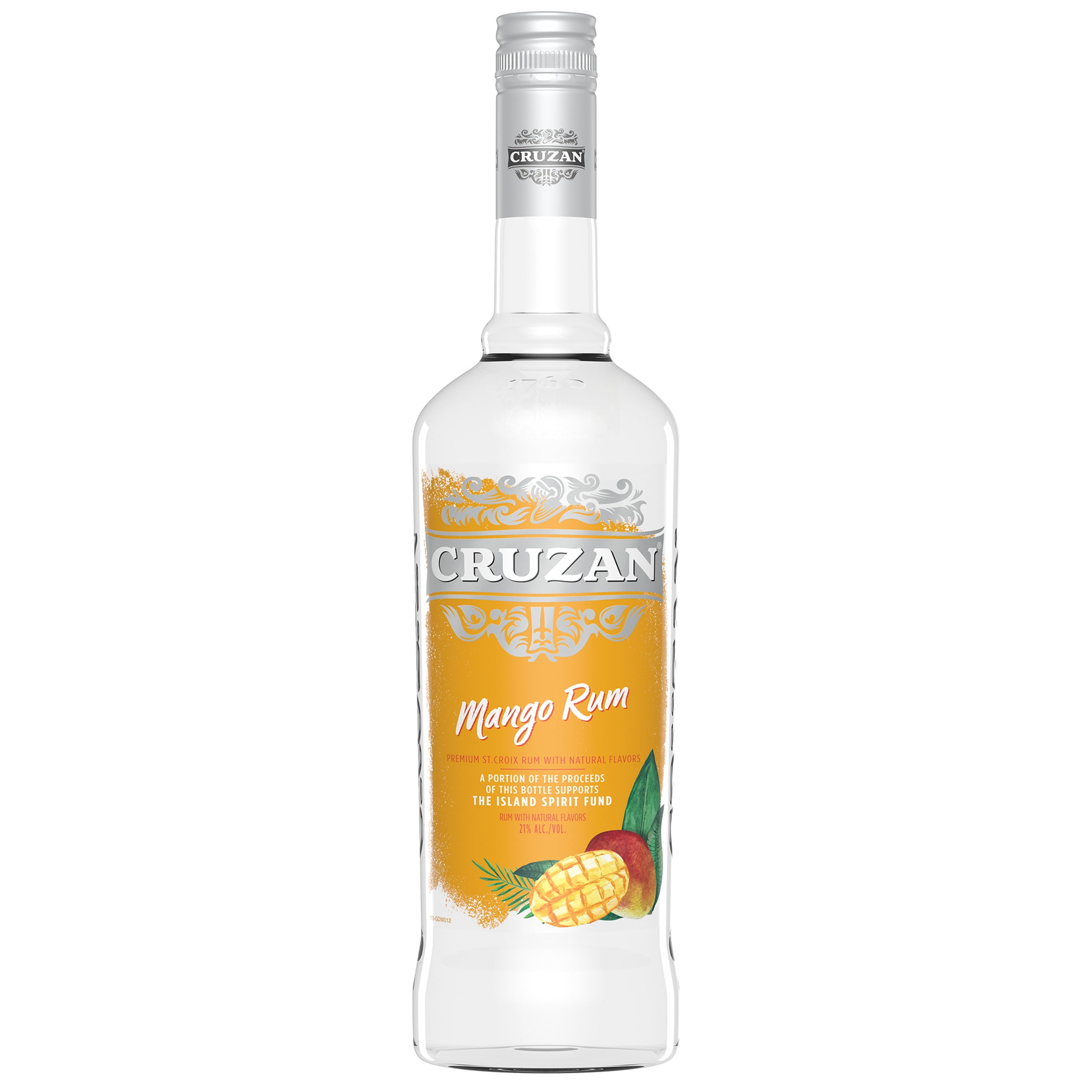 Cruzan Mango Flavored Rum 750 ml - Walmart.com
