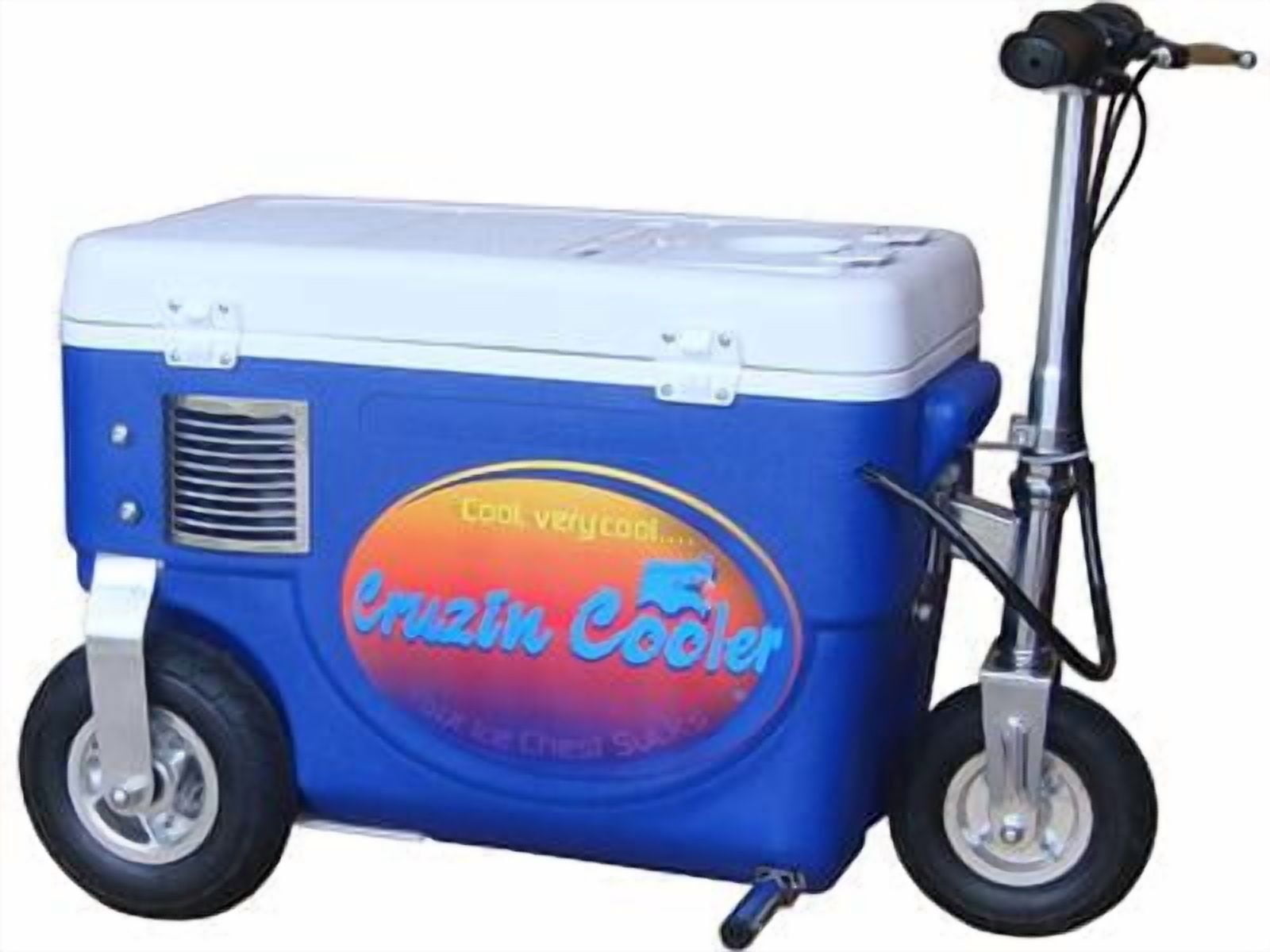 Cruzin Cooler 500w Ice Chest Water Cooler with Scooter, Blue - Walmart.com