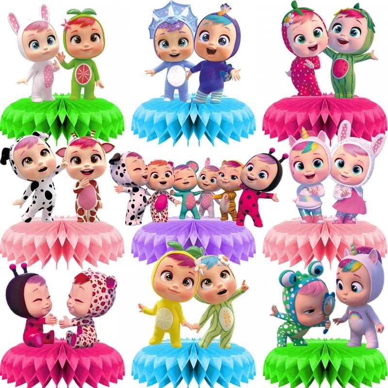 Cry Babies Baby Honeycomb Centerpieces Table Toppers Decorations for ...
