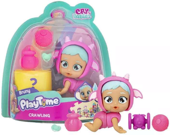 Cry Babies Crawling Bruny Mini Doll - Walmart.com