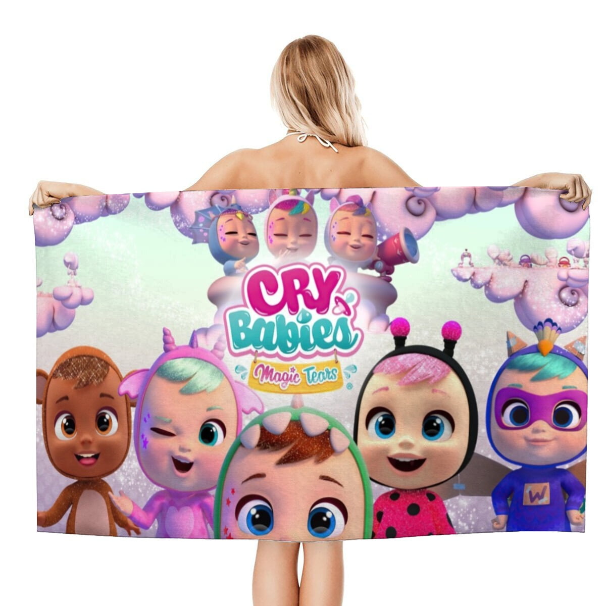 Cry Babies Gifts Beach Towel for Women Girl Birthday Inspired Fan Bath ...