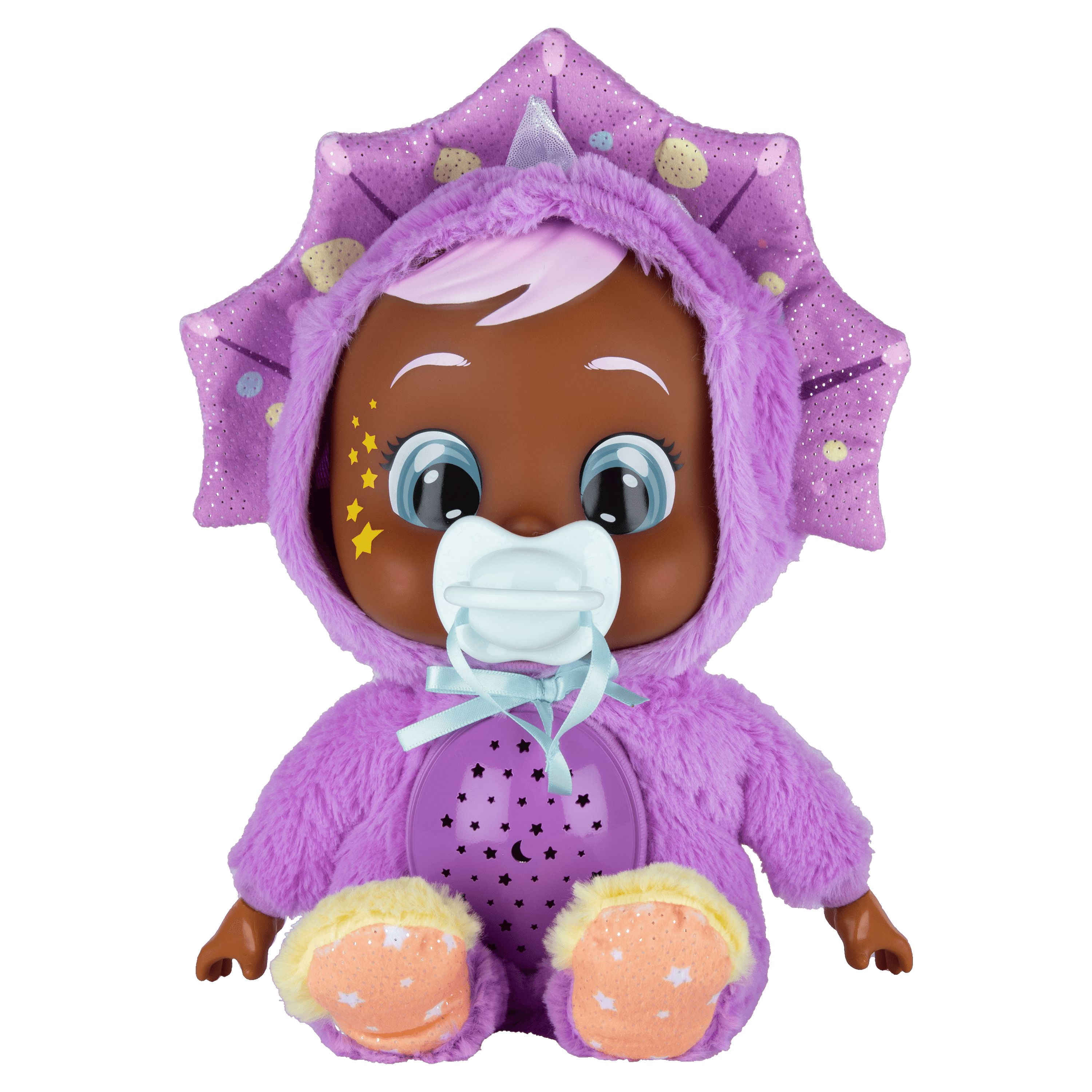 Cry Babies Goodnight Starry Sky Phoebe, Interactive Triceratops Pajama ...