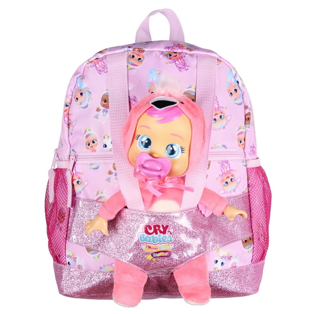 Cry Babies Magic Tears Baby Doll Carrier Backpack with Dual ...