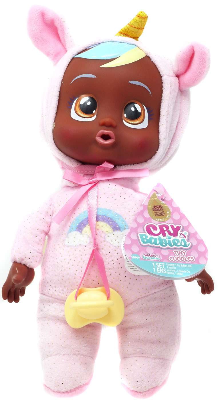 Cry Babies Tiny Cuddles Jassy Plush Figure - Walmart.com