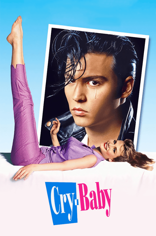 Cry-Baby 1990 Poster 24x36 - John Waters Classic, Johnny Depp and Retro 50s Rock - Walmart.com