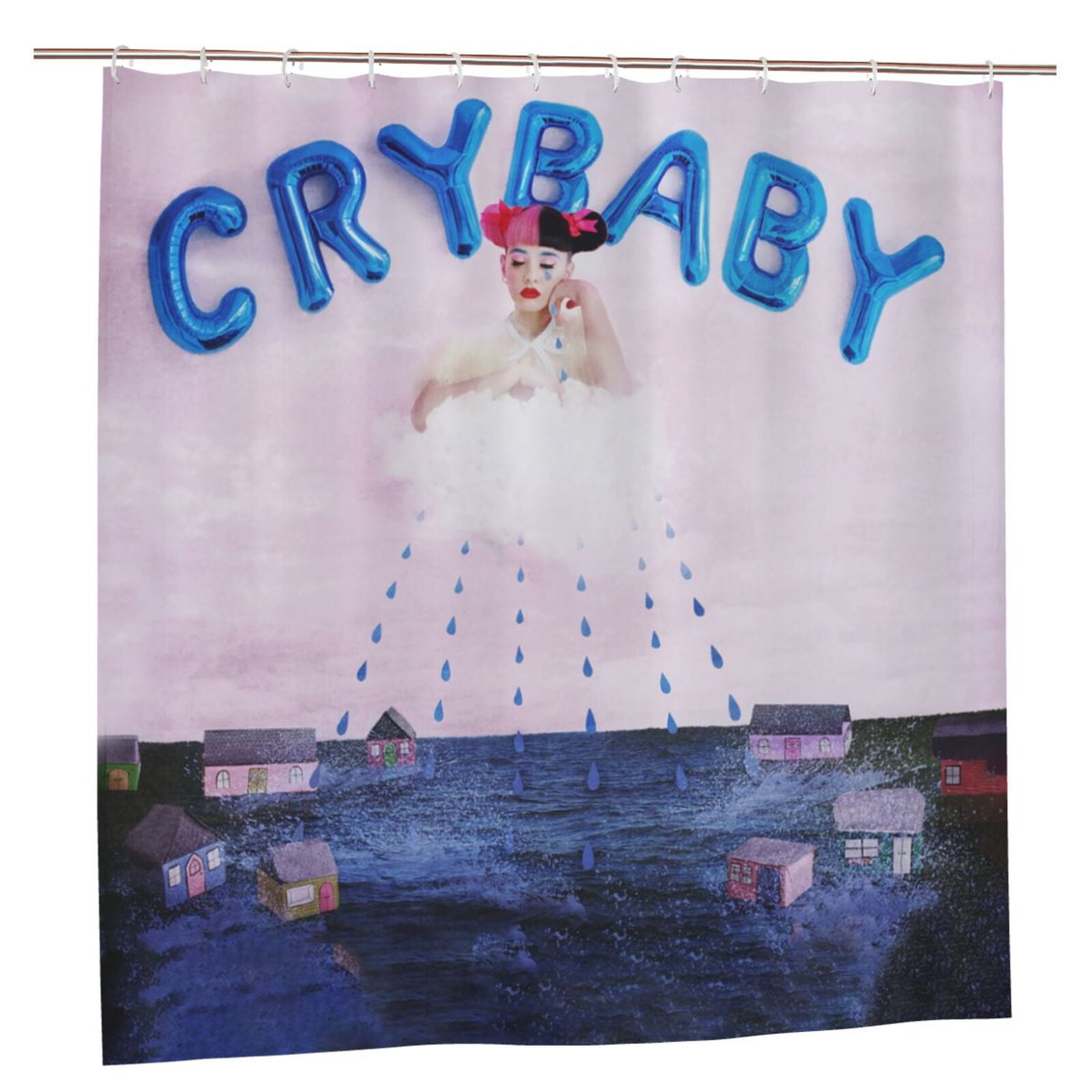 Cry Baby Melanie Martinez Fabric Shower Curtain Home Waterproof ...