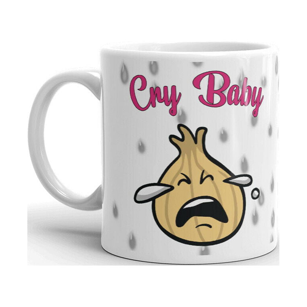 Cry Baby Print Fun Novelty Coffee Tea Ceramic Cup Office Work Mug 11 Oz ...