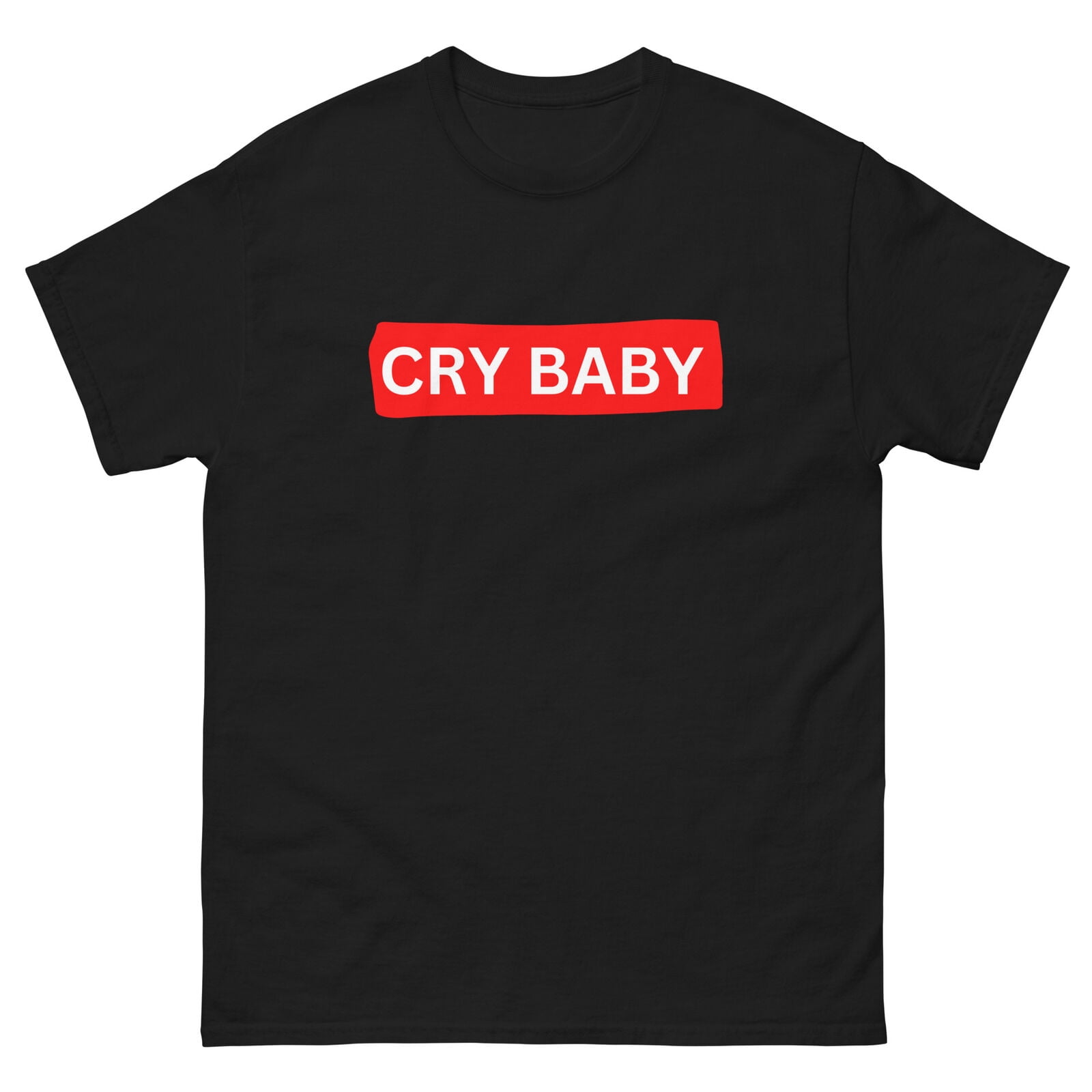 Cry Baby - Red Bar Streetwear Aesthetic Classic Tee - Walmart.com