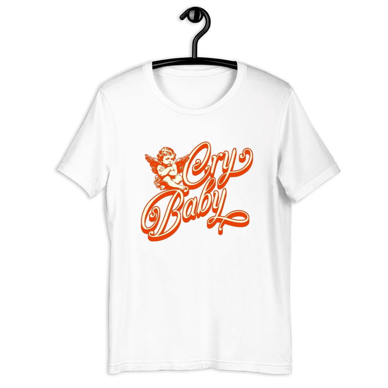 Cry Baby Vintage Retro Cherub Graphic shirt Design-C - Walmart.com
