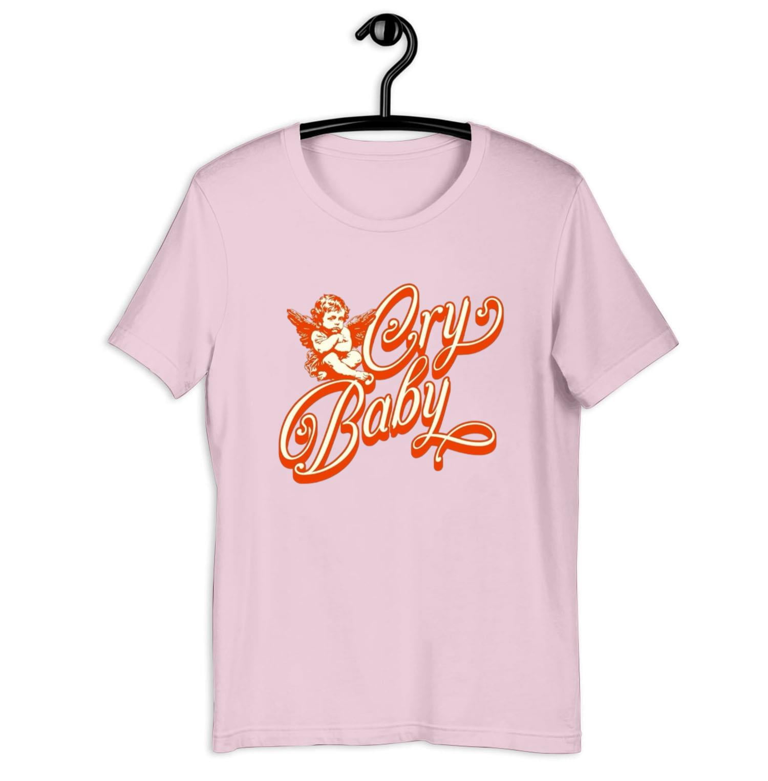 Cry Baby Vintage Retro Cherub Graphic shirt Design-C - Walmart.com