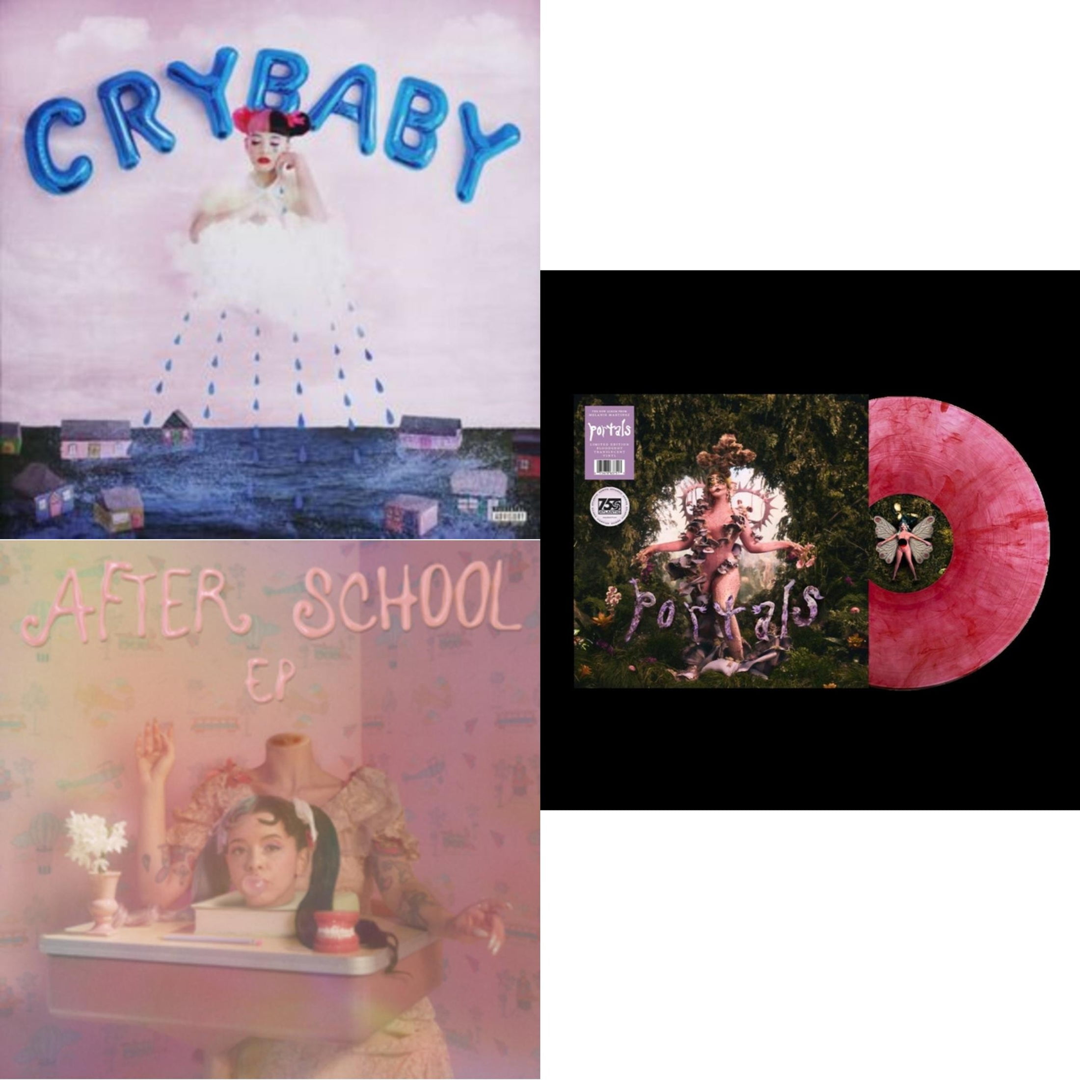 Cry Baby (X) (Deluxe Edition/2LP) & After School Ep (X) (Baby Blue LP ...