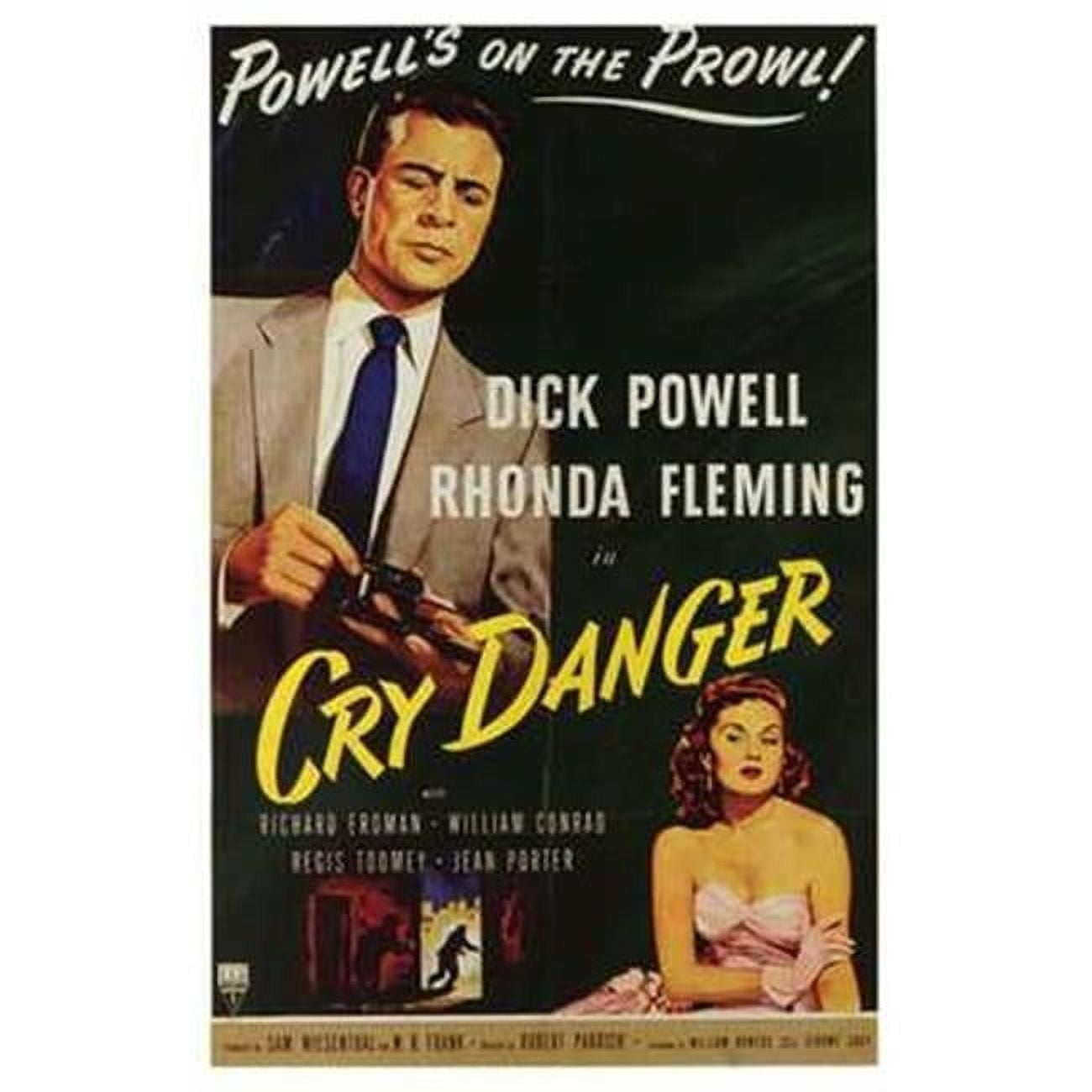Cry Danger Movie Poster - 11 x 17 in. - Walmart.com