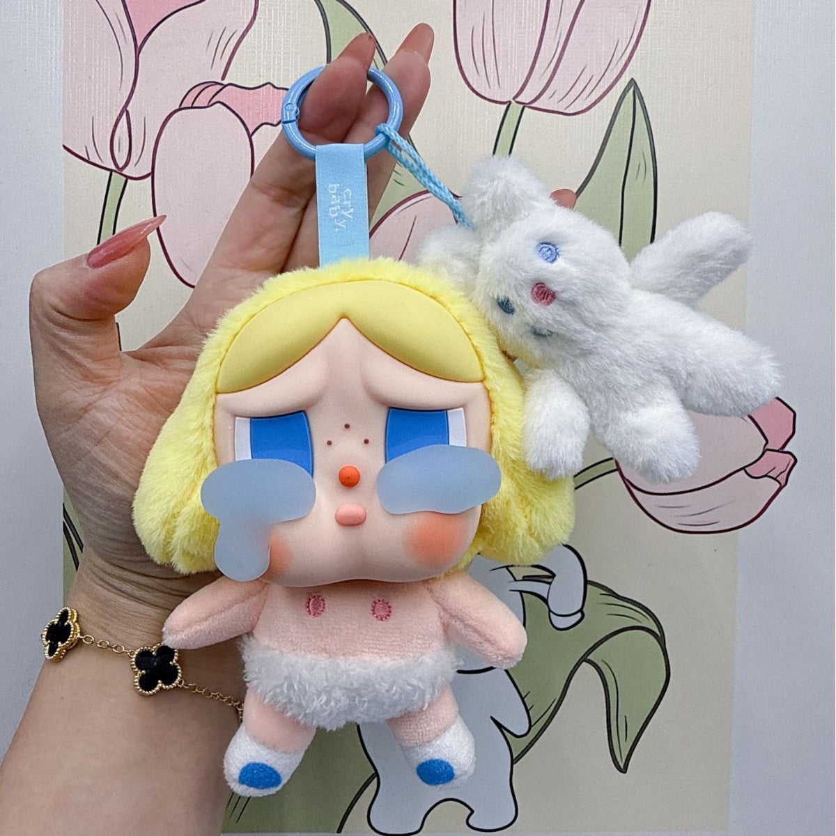 Crybaby Tears Factory Series - Vinyl face Plush Blind Box, Crybaby Blind Box Figures, Random ...