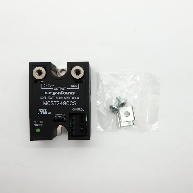 Crydom 240V 90A Soft Start Solid State Relay MCST2490CS - Walmart.com