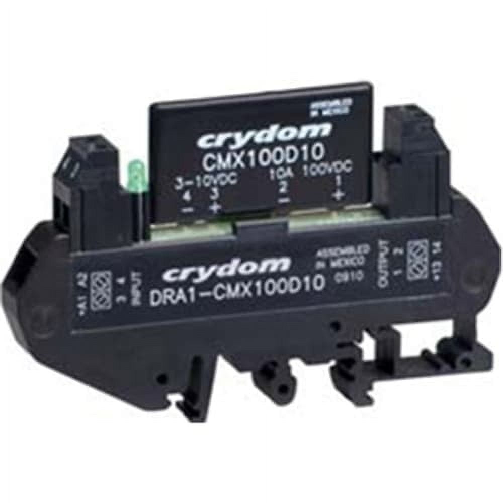 Crydom DRA1-CMX200D3, Solid State Relay, DIN Mt, Load: 1-200VDC 3A ...