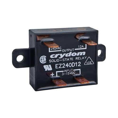 Crydom EZ240D5R, SSR Relay; Panel Mt; Load: 24-280VAC 5A; 3-15VDC In ...