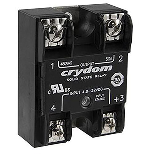 Crydom LND4425, Low Noise Solid State Relay, Panel Mount, 25A 48-528VAC ...