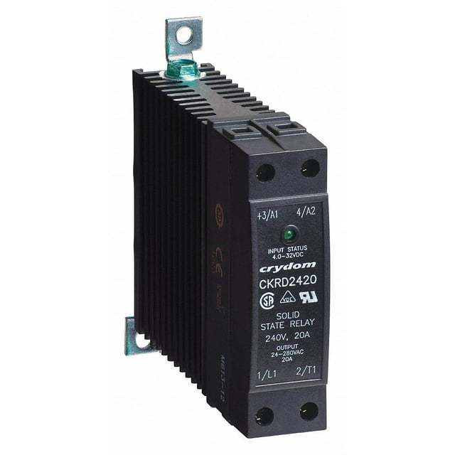 Crydom Solid State Relay,In 4 to 32VDC,20 CKRD4820 - Walmart.com