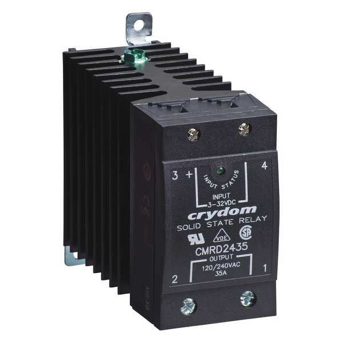 Crydom Solid State Relay, 1 Phase, Cage Type, DIN Rail, SCR CMRA4845 ...