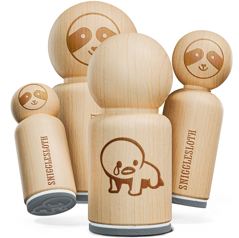 Crying Despair Sad Emote Rubber Stamp for Stamping Crafting Planners ...