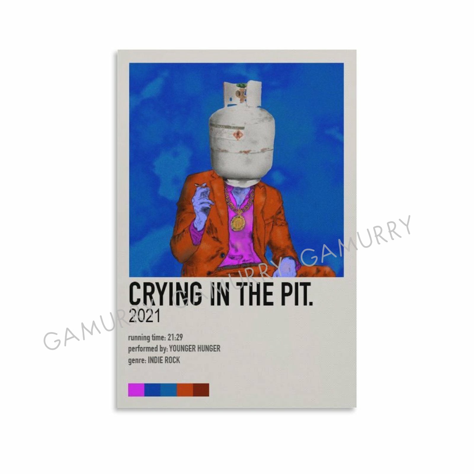 Crying In The Pit - Younger Hunger Canvas Poster Print Bedroom ...