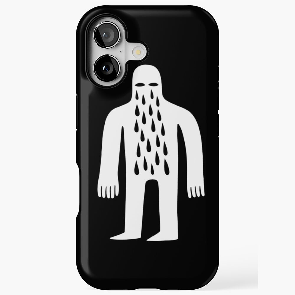 Crying Man Gothic Art Universal Phone Case for iPhone 11–17 Pro Max ...