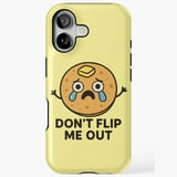 Crying Pancake Funny Dessert Cartoon Meme iPhone Tough Case for 17/15 ...