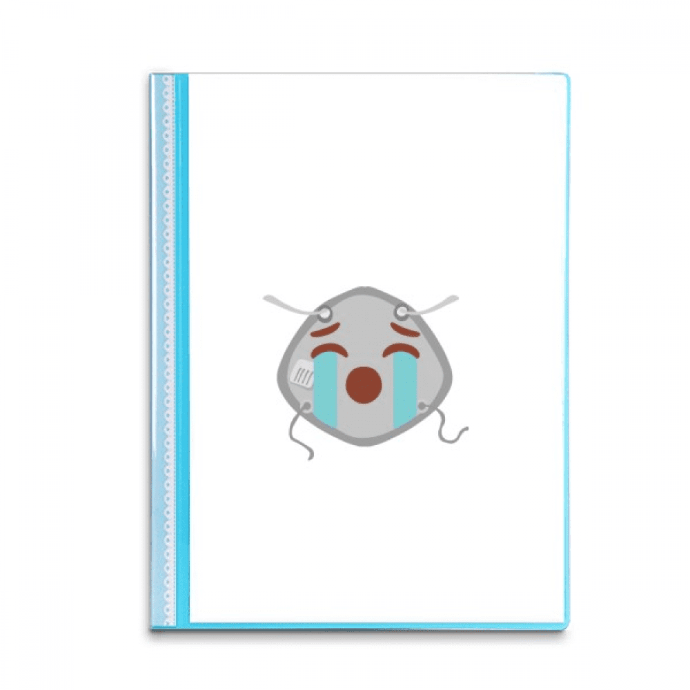 Crying Sad Lost Head Expression Book Sheet Protectors Portfolio Binder ...
