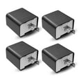 Crynod 4 PCS 2 Pin Car Turn Signal Flasher Relays, 12V Speed Adjustable ...