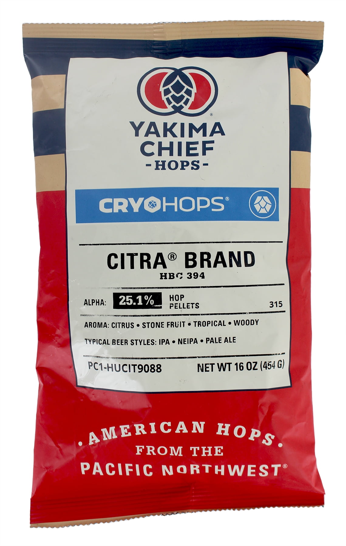 Cryo Hops® Citra Pellet Hops 1LB - Walmart.com
