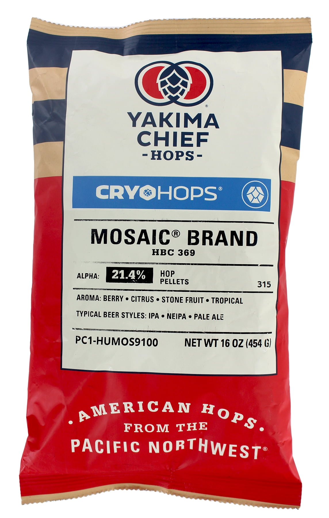 Cryo Hops® Mosaic Pellet Hops 1LB - Walmart.com