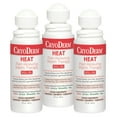 CryoDerm Heat 3 oz. Roll-On - Natural Ingredients for Deep Penetrating ...