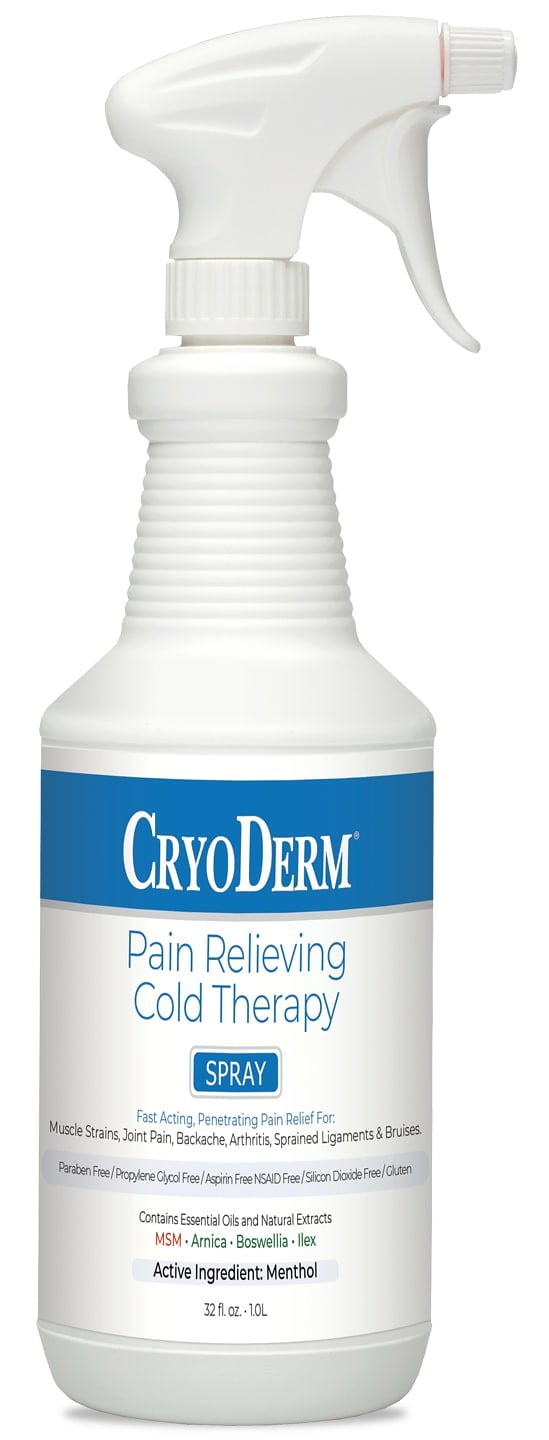 CryoDerm Pain Relief Spray, 32 oz Size - DSPRAY3202ONE - Walmart ...