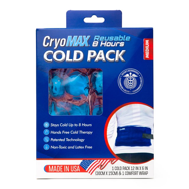 CryoMax Reusable 8 Hour Medium Cold Pack - Walmart.com